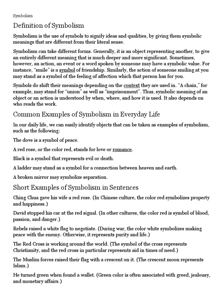 Symbolism Guide | PDF | Wuthering Heights