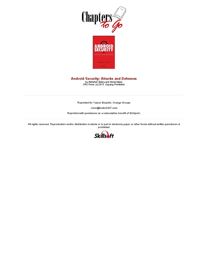 Chapter 6 Reverse Engineering Android Applications Pdf Malware Android Operating System