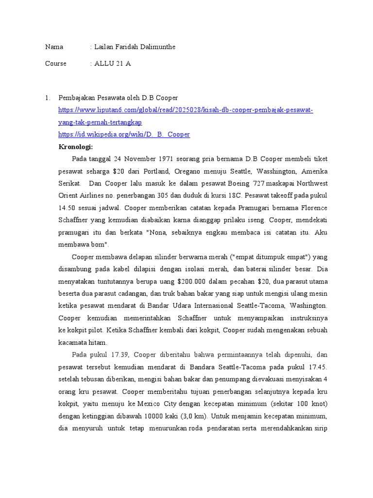 Aircraft Hijacking | PDF