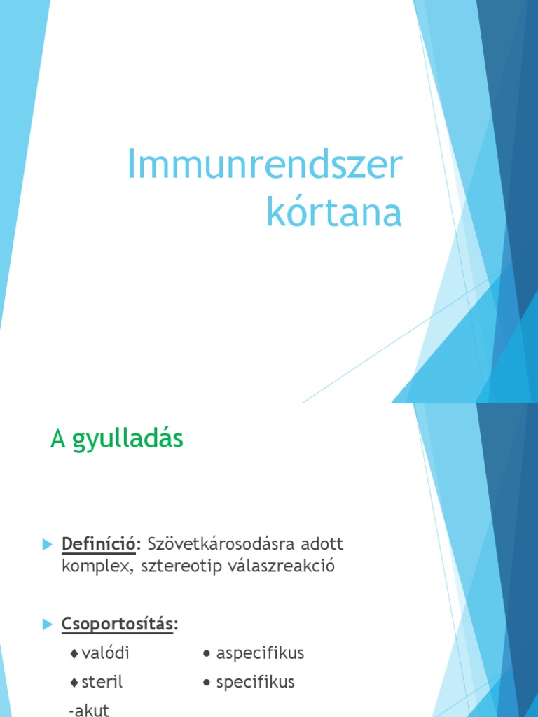 Immunrendszer Kórélettana | PDF