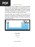 Guia #1 Principio de Pascal | PDF | Fases de la materia | Mecanica clasica