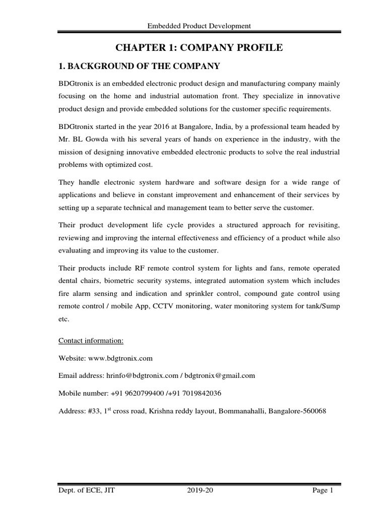 Internship Report Body PDF | PDF | Rectifier | Embedded System