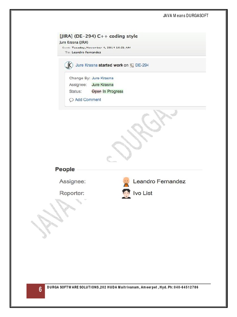 Java Means Durgasoft: DURGA SOFTWARE SOLUTIONS, 202 HUDA Maitrivanam, Ameerpet, Hyd. PH: 040 ...