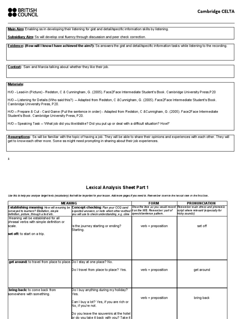 TP4 Lesson 4 | PDF | Stress (Linguistics) | Verb