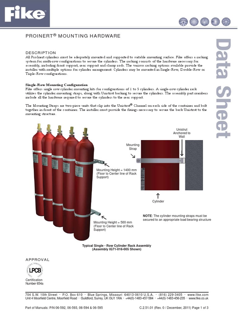 Proinert Mounting Hardware | PDF | Manufactured Goods | Computing And ...