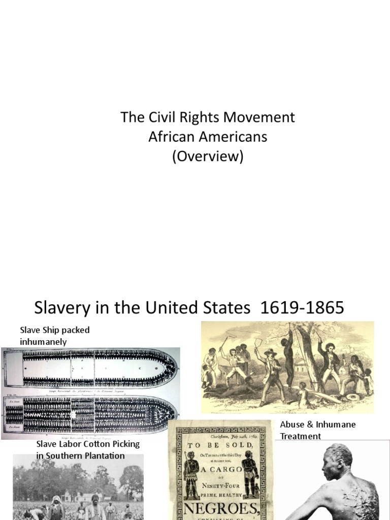 Key Events of the Civil Rights Movement | PDF | March On Washington For ...