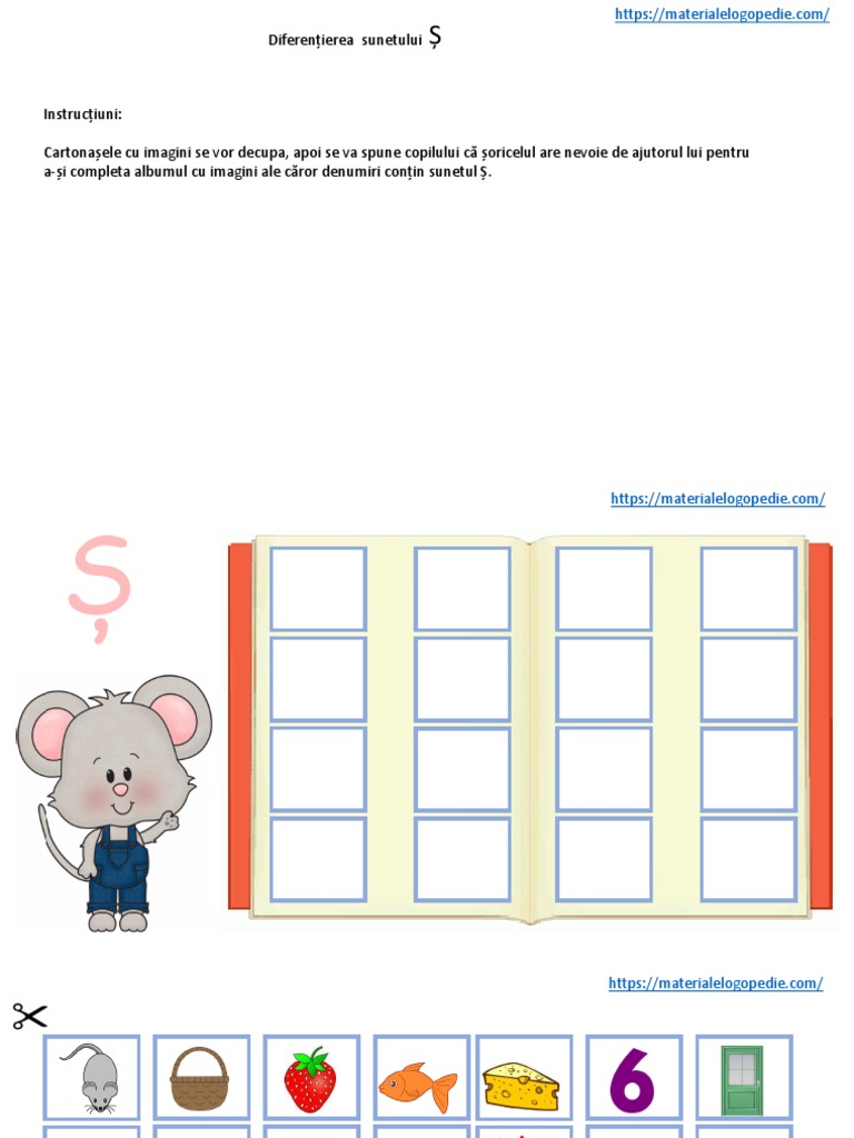 Diferentiere Sunetul Ș | PDF