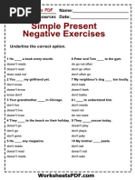 Verb "To Be" Reading Comprehension | PDF