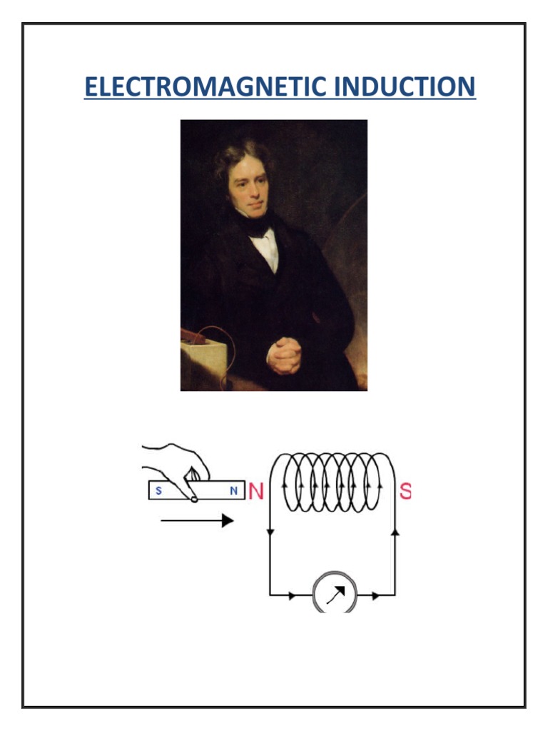 Electromagnetic Induction | PDF | Electromagnetic Induction | Magnetic ...