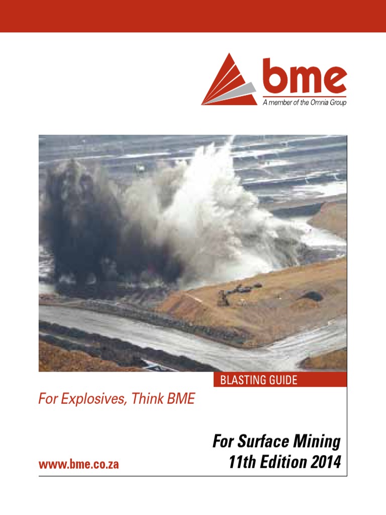 Blasting Guide For Surface Mining PDF | PDF