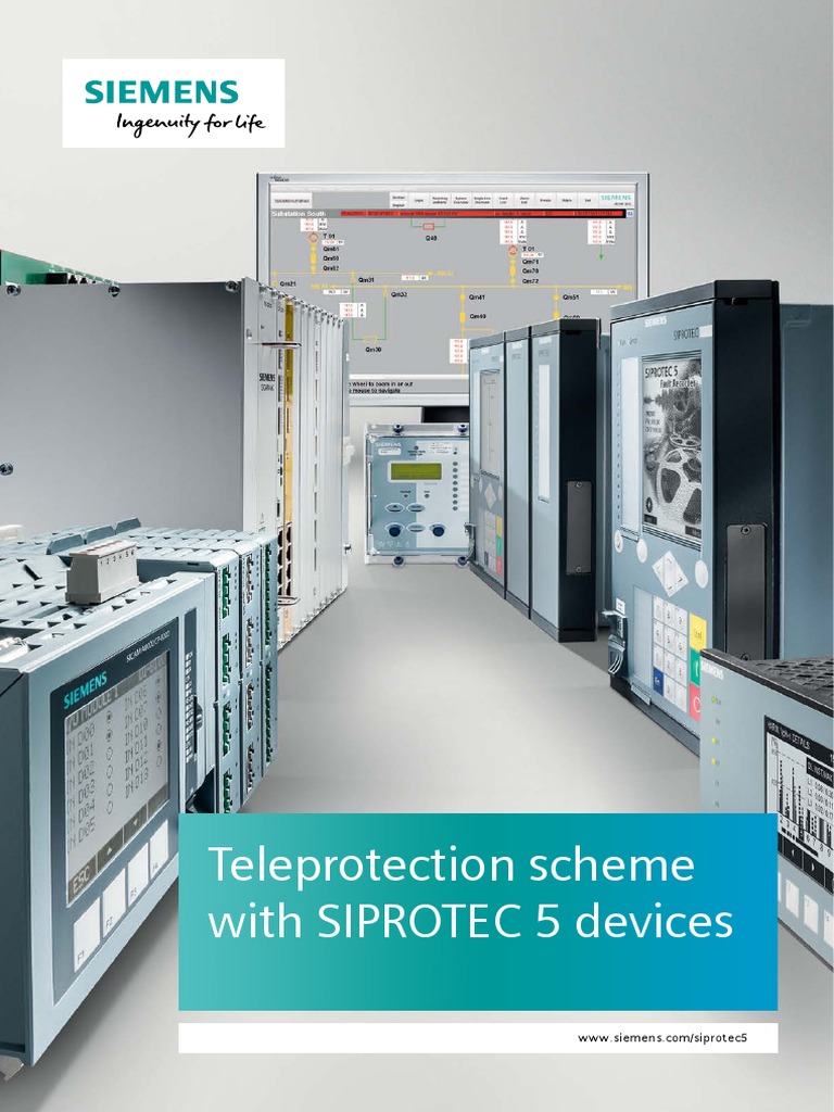 SIP5 APN 013 - Teleprotection Schema With SIPROTEC 5 - en | PDF | Fiber ...