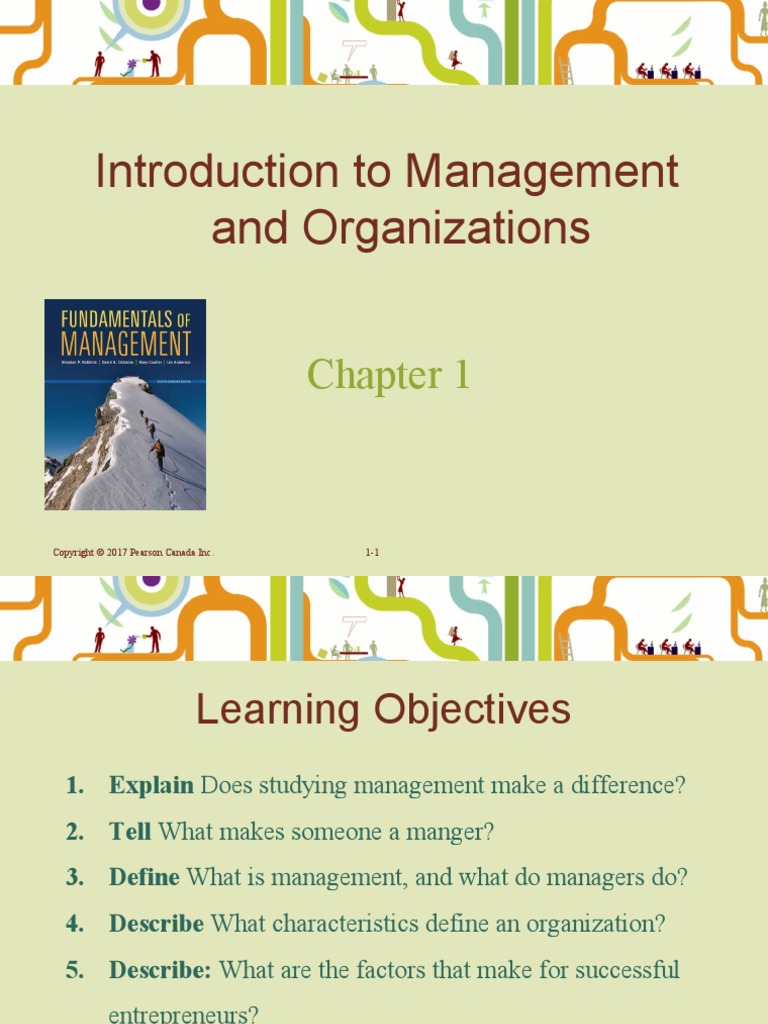 Introduction To Management and Organizations | PDF | Canada ...