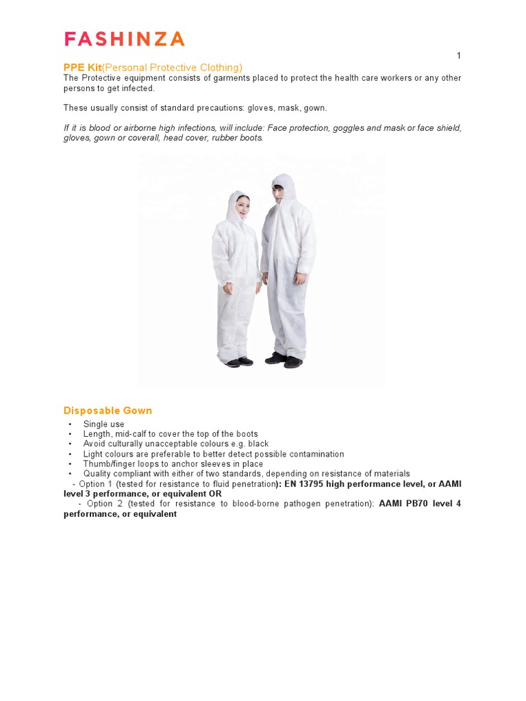 Ppe Kit Supplier Handbook Pdf Personal Protective Equipment Clothing