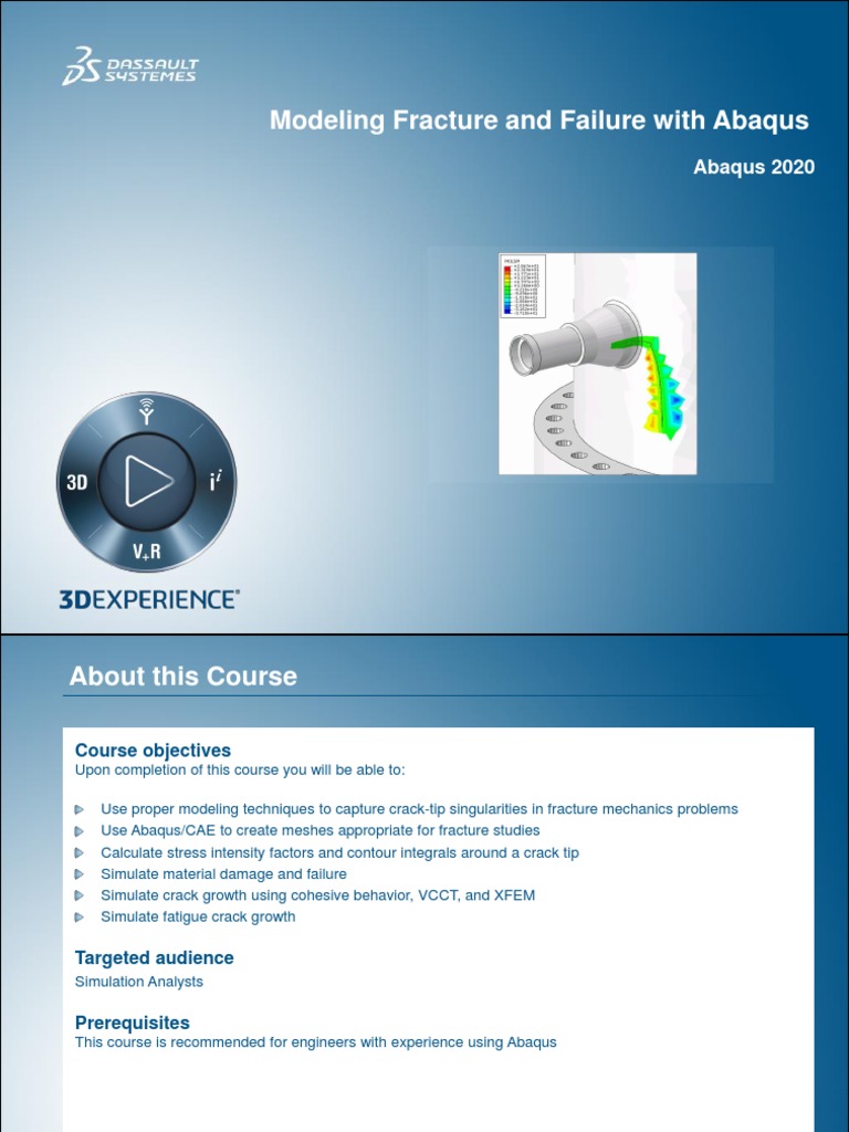 Modeling Fracture and Failure With Abaqus | PDF | Fracture | Fracture ...