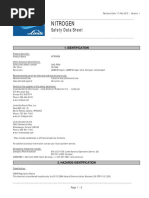 MSDS N2 | PDF | Nitrogen Dioxide | Nitric Acid