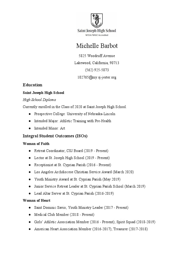 Senior Capstone Resume | PDF