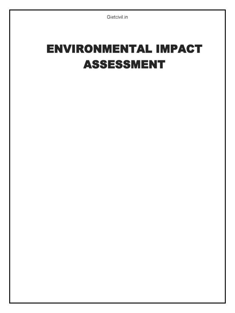 Eia PDF | PDF | National Environmental Policy Act | Environmental ...