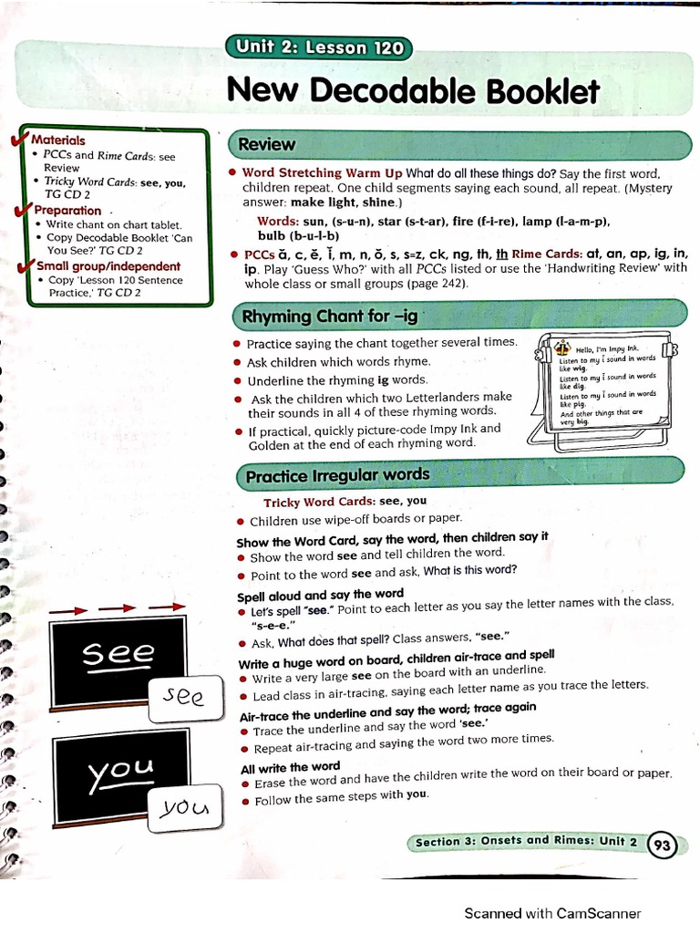 Letterland Lesson 120 20200420121215 | PDF