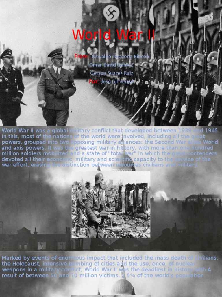 World War II | PDF | World War II | Military Science