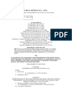 Public Service Act 13 of 1995-Regulations 1995-211 | PDF | Trade Union ...