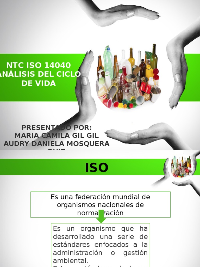 NTC Iso 14040 | PDF | Evaluación del ciclo de vida | Naturaleza