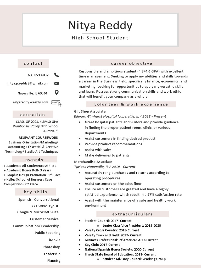 Nitya Reddy Resume | PDF | Sales | Marketing