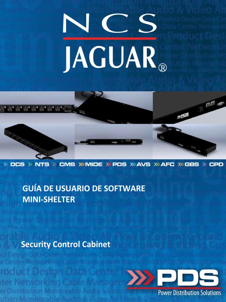 Jag Mini Shelter Security Control Cabinet Software User Guide | PDF ...