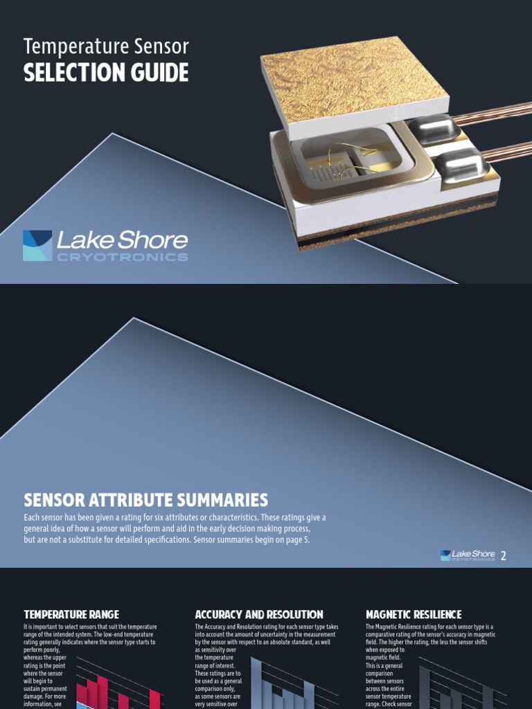 Temperature Sensor: Selection Guide | PDF | Thermocouple | Sensor