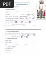 OJT Trainee Application Form | PDF