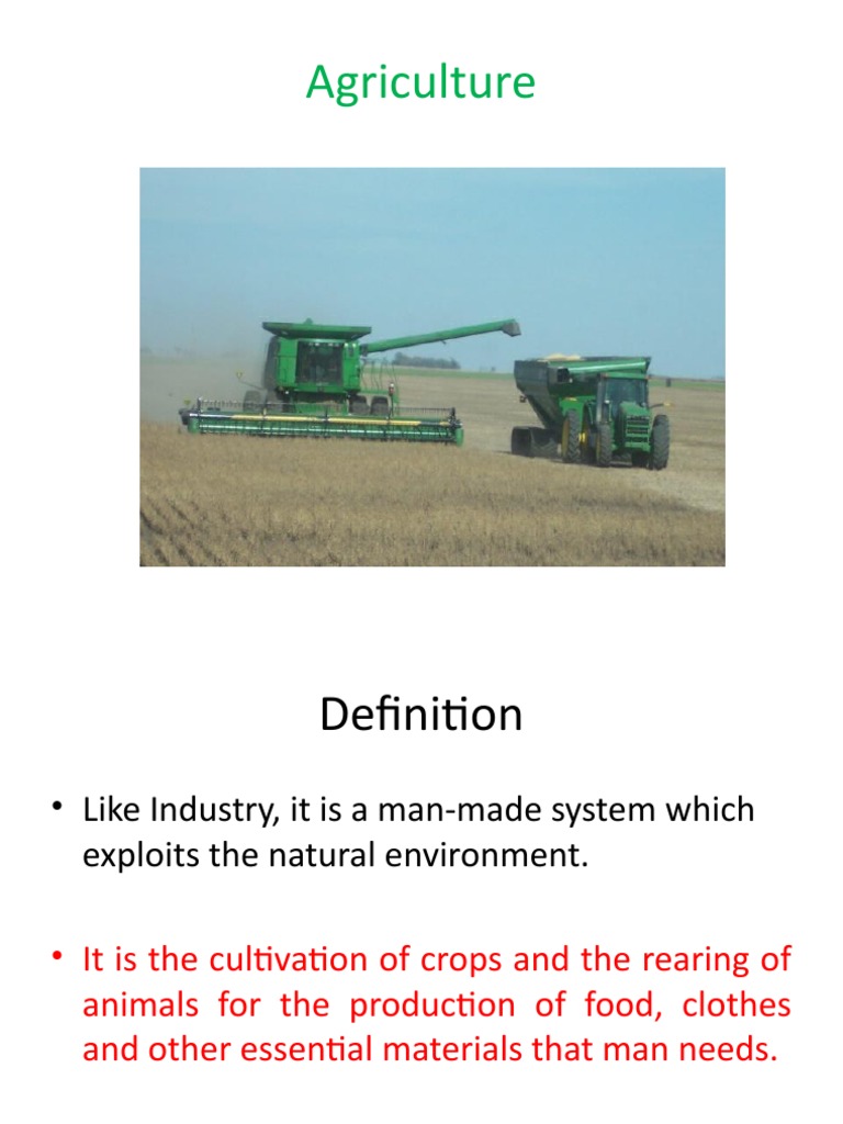 Agriculture | PDF | Cash Crop | Plantation