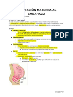 Signo de Piscacek y Cambios en el Embarazo | PDF | Útero | El embarazo