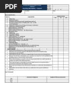 Ceiling Works Inspection Checklist | PDF