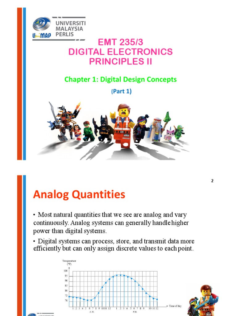 Chapter 1 Digital Design Concepts (Part 1) | PDF | Digital Signal ...