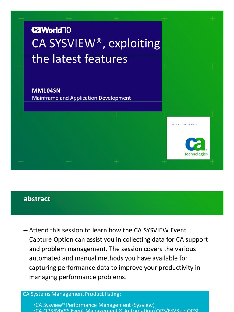 Sysview Commands | Download Free PDF | System Software | Computer Architecture