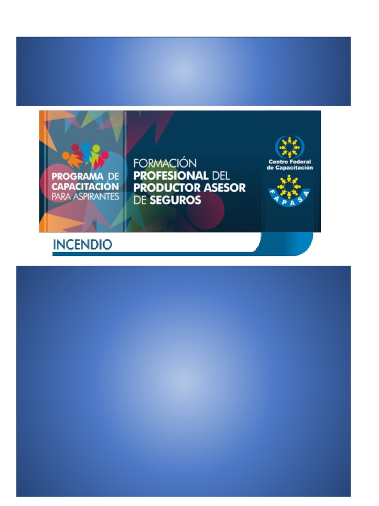 Manual de Incendio 2017 | PDF | Póliza de seguros | Reaseguro