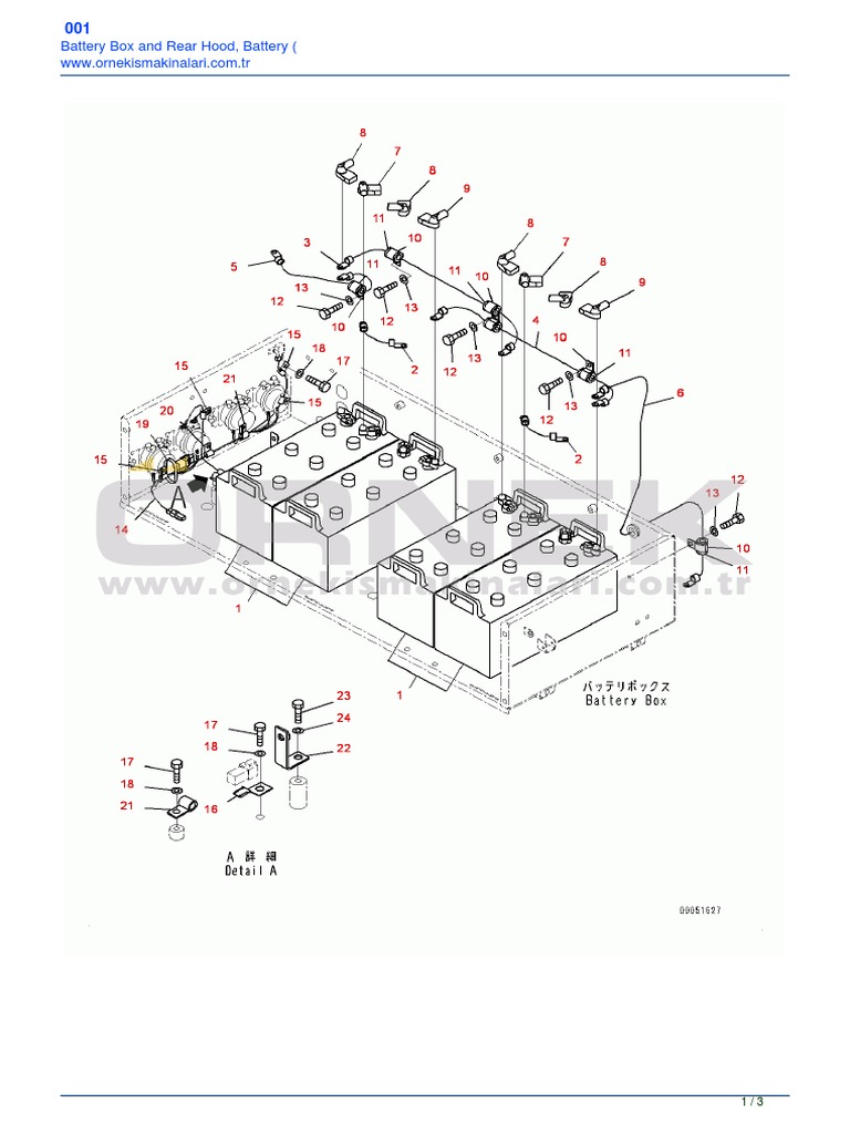 Industrial Battery Parts List | PDF | Electrical Components | Machines