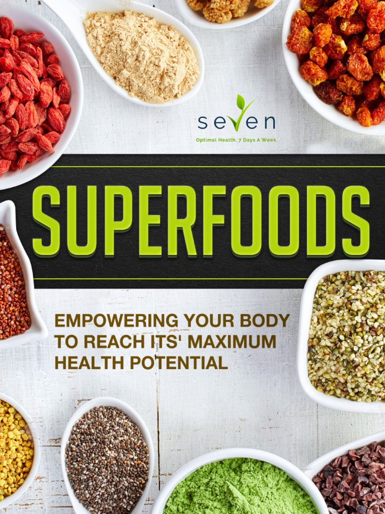 Superfoods PDF | PDF | Dietary Fiber | Diet & Nutrition