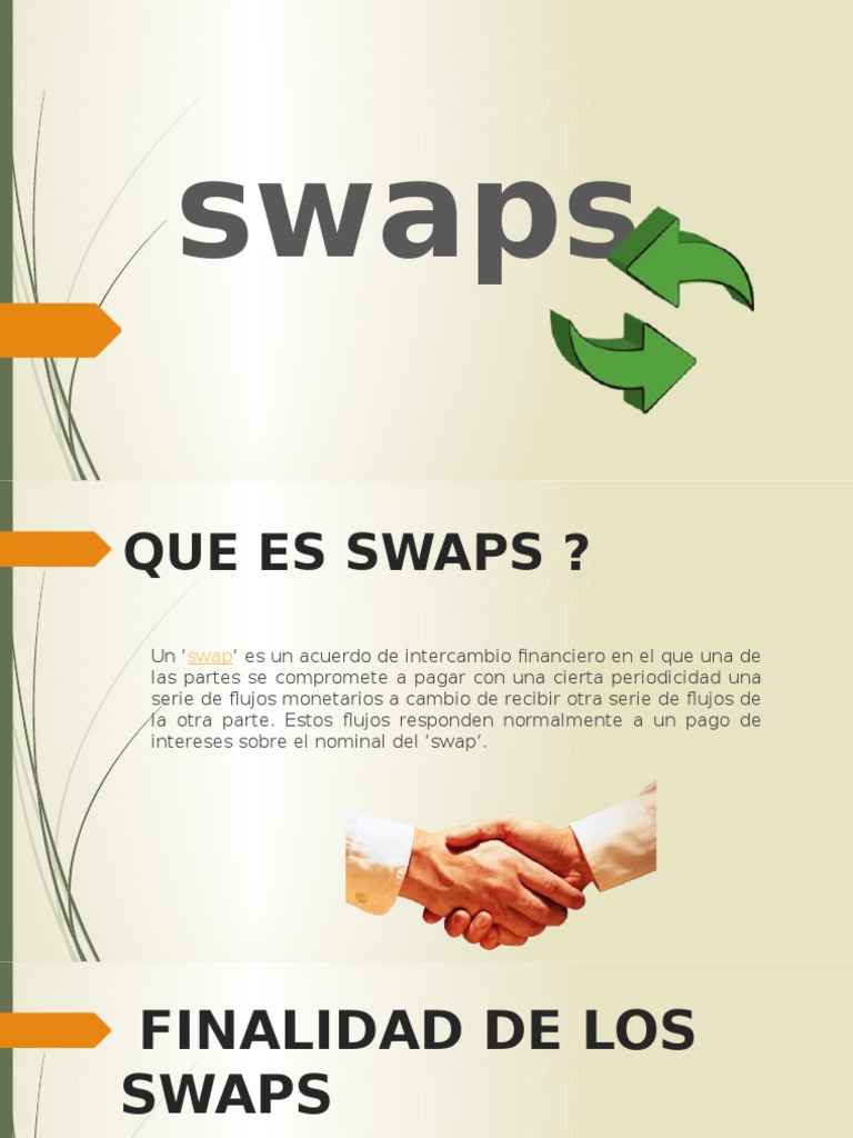 SWAP | PDF | Swap (Finanzas) | Interés