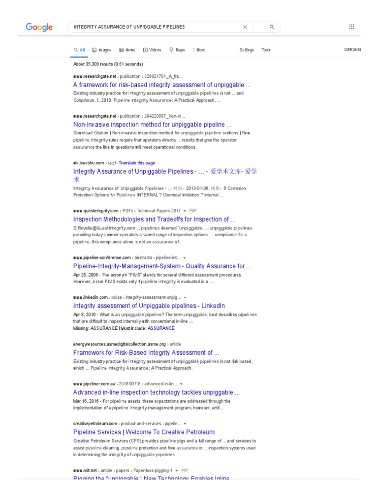 Unpiggable Pipeline Integrity Solutions | PDF | Pipeline Transport ...