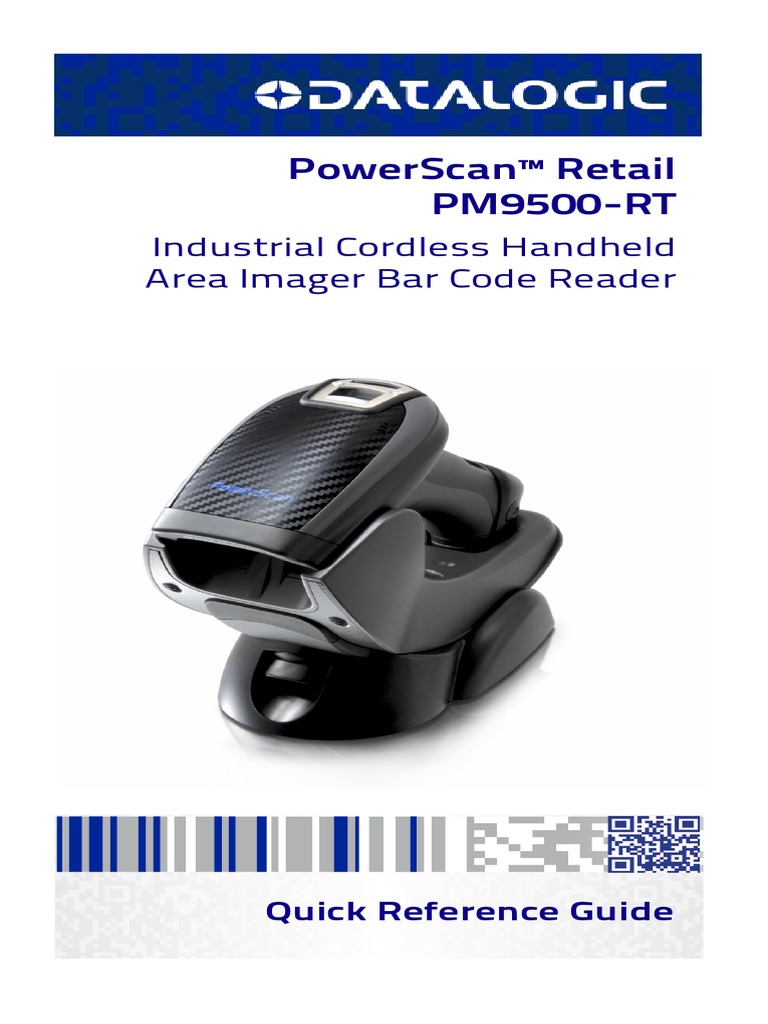 Powerscan™ Retail Pm9500-Rt: Industrial Cordless Handheld Area Imager ...