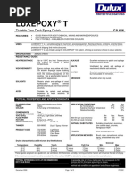 GP3579 General Polymers Floors: Standard Epoxy Primer/ Binder | PDF ...