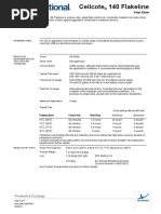 Ceilcote 242 Flakeline+ds+eng | PDF | Paint | Ventilation (Architecture)