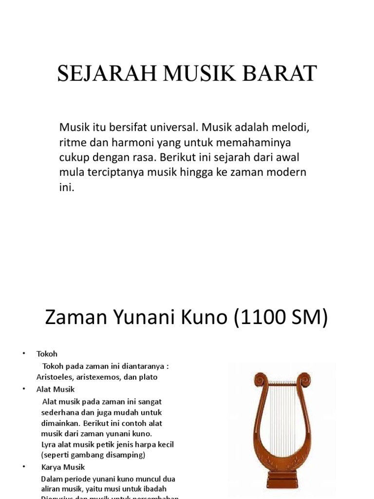 Sejarah Musik Barat | PDF