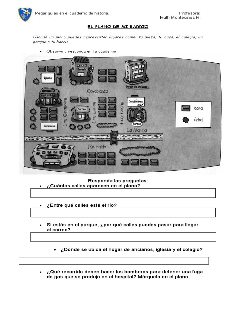El Plano de Mi Barrio | PDF