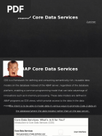 CDS and AMDP Interview Questions | PDF | Class (Computer Programming) | Databases