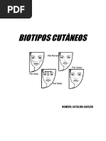 Biotipos Cutaneos | PDF | Piel | Órgano (anatomía)