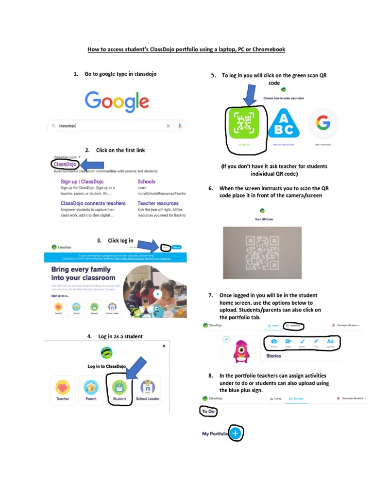 Classdojo Portfolio On PC | PDF