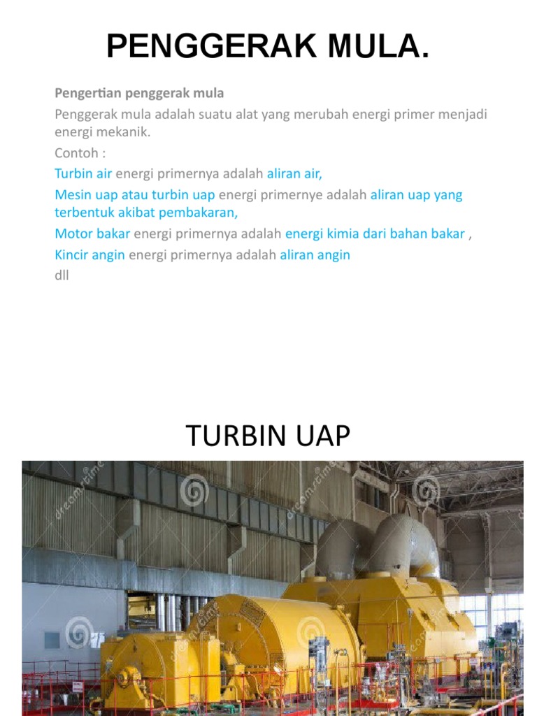 Modul-8 PENGGERAK MULA TURBIN UAP | PDF