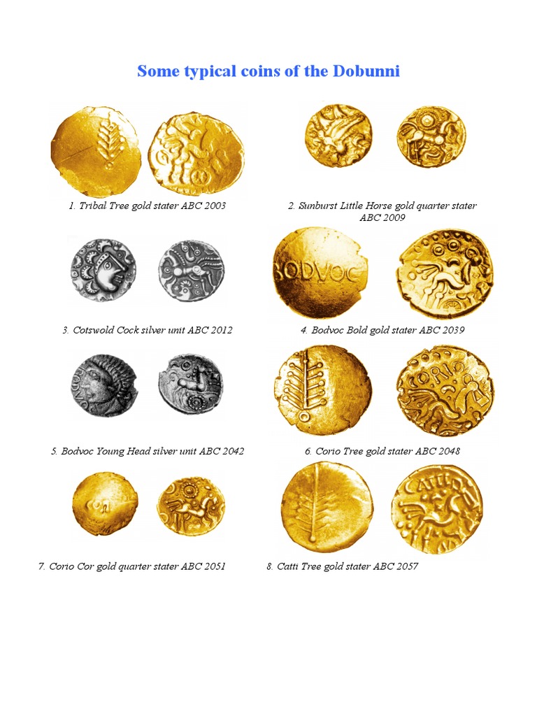 Some Typical Coins of The Dobunni | PDF