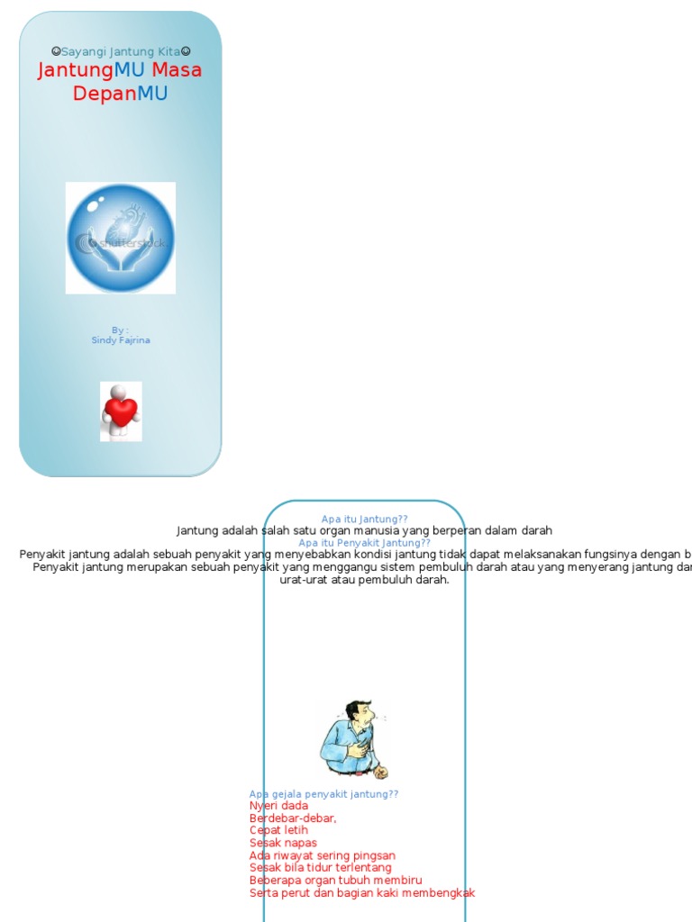 Leaflet Jantung | PDF